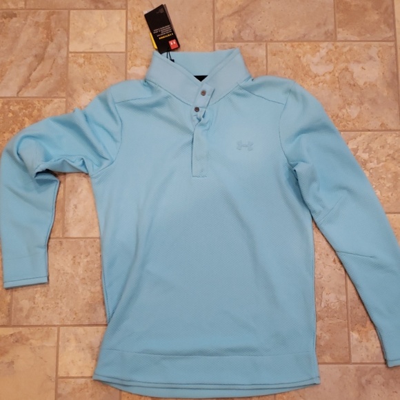 Under Armour | Shirts | Under Armour Light Blue Golf Shirt | Poshmark